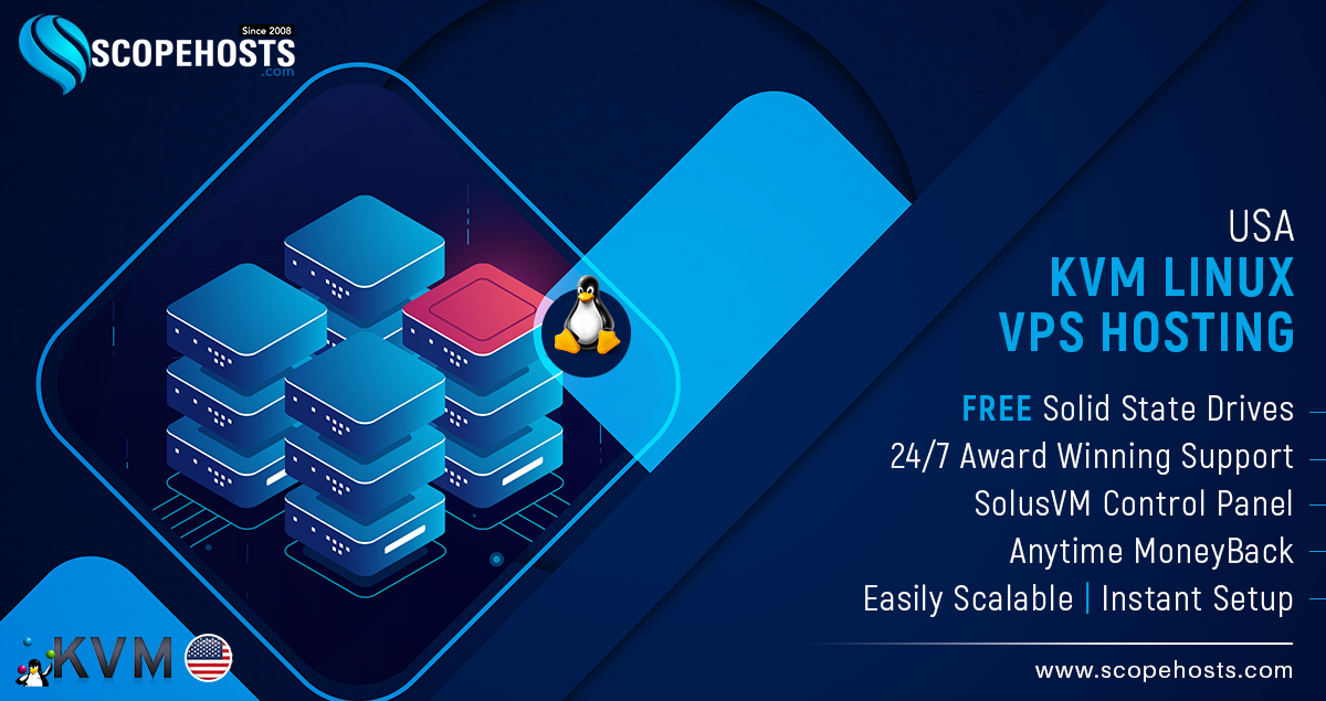 BUY USA VPS Server | Cheap Linux VPS | VPS USA Providers | ScopeHosts